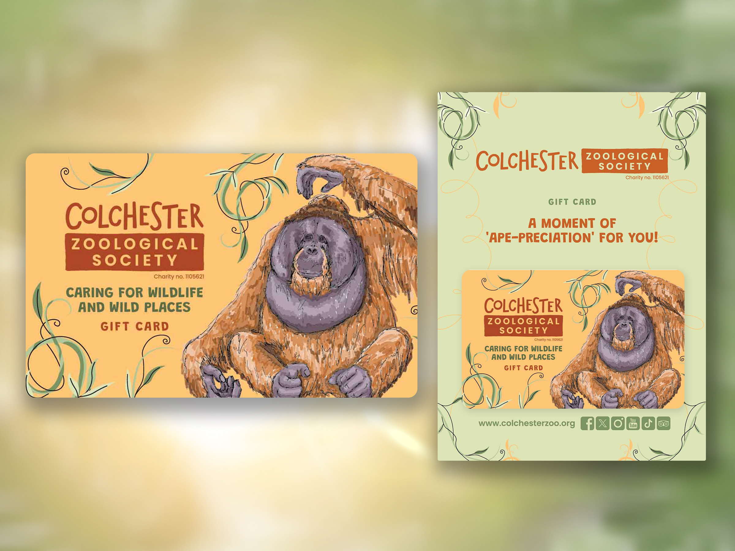 Gift Cards - Colchester Zoological Society